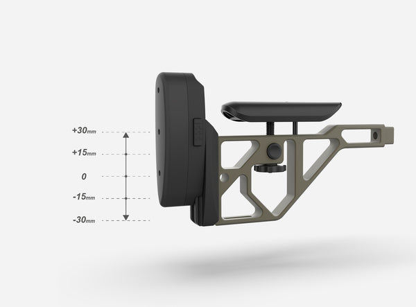 Talon réglable "Quick Adjust" – Pour Tikka T3x ACE – Bullet Addict
